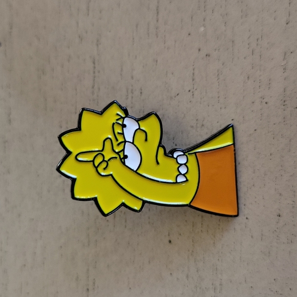 Accessories | Lisa Simpson Pin | Poshmark